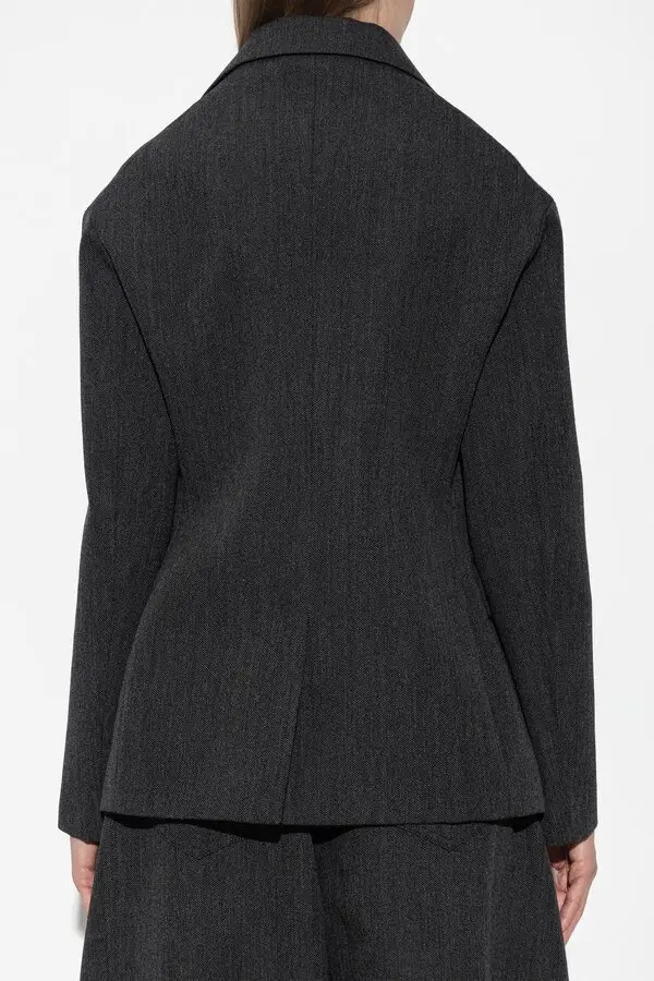 Balenciaga Double-breasted Wool Blazer
