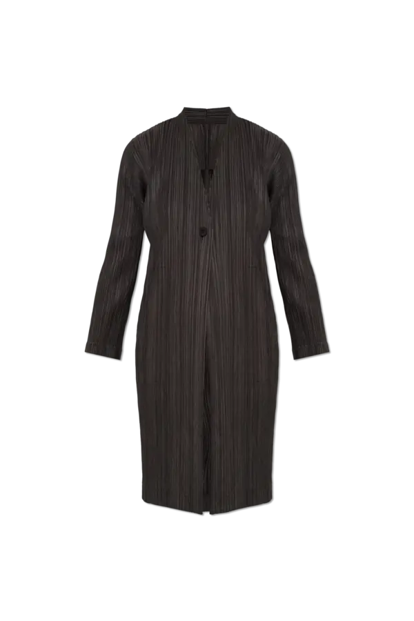 Issey Miyake Pleated Coat