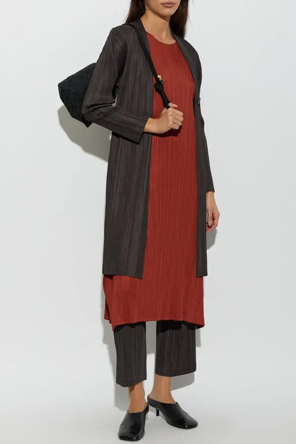 Issey Miyake Pleated Coat