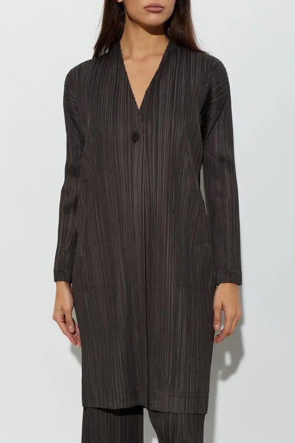 Issey Miyake Pleated Coat