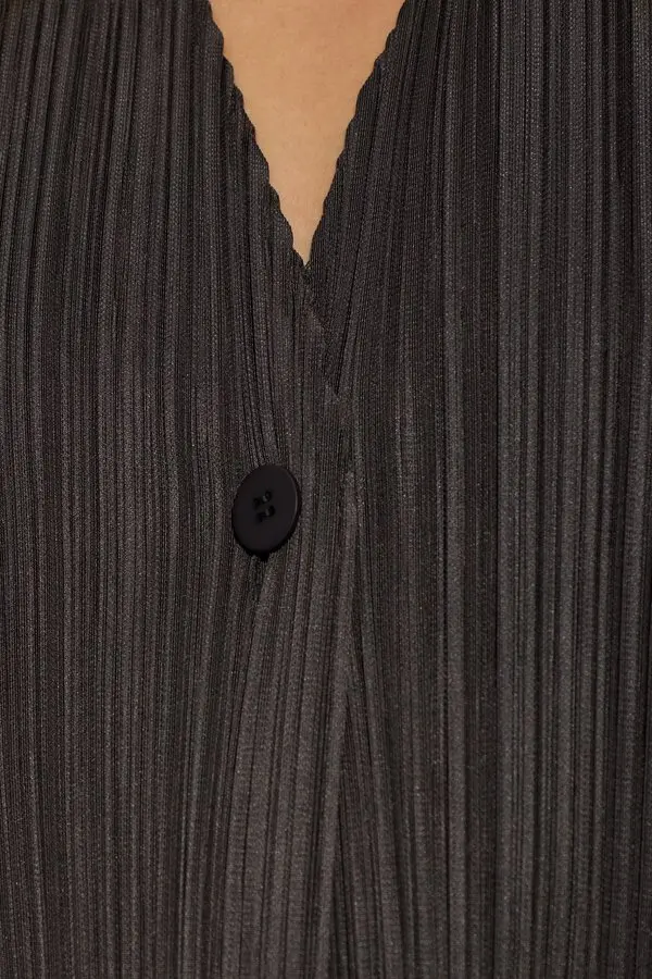 Issey Miyake Pleated Coat