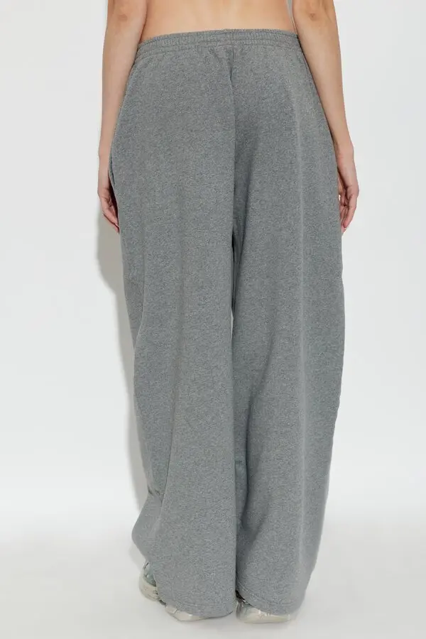 Balenciaga Wide-leg Sweatpants - Grey