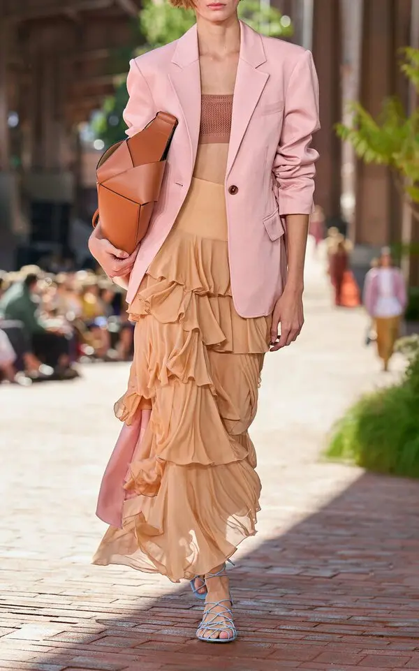 Ulla Johnson Marta Ruffled Maxi Skirt