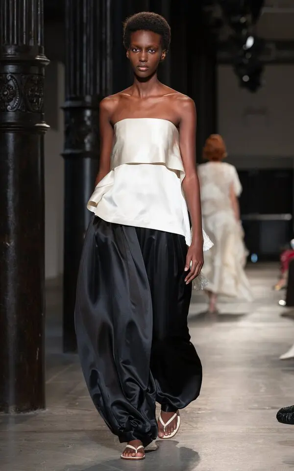 HEIRLOME Rosario Tasseled Silk Top