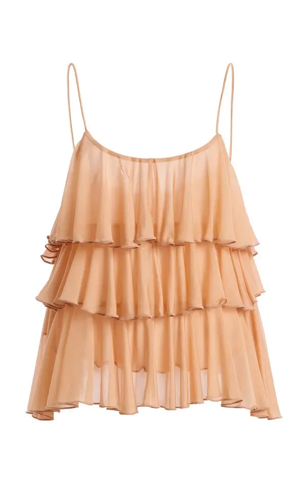 Ulla Johnson Freja Tiered Cami Top