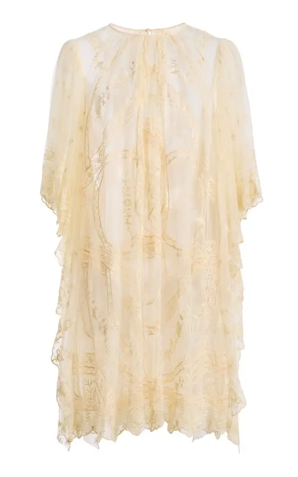 Ulla Johnson Grazia Lace Mini Dress