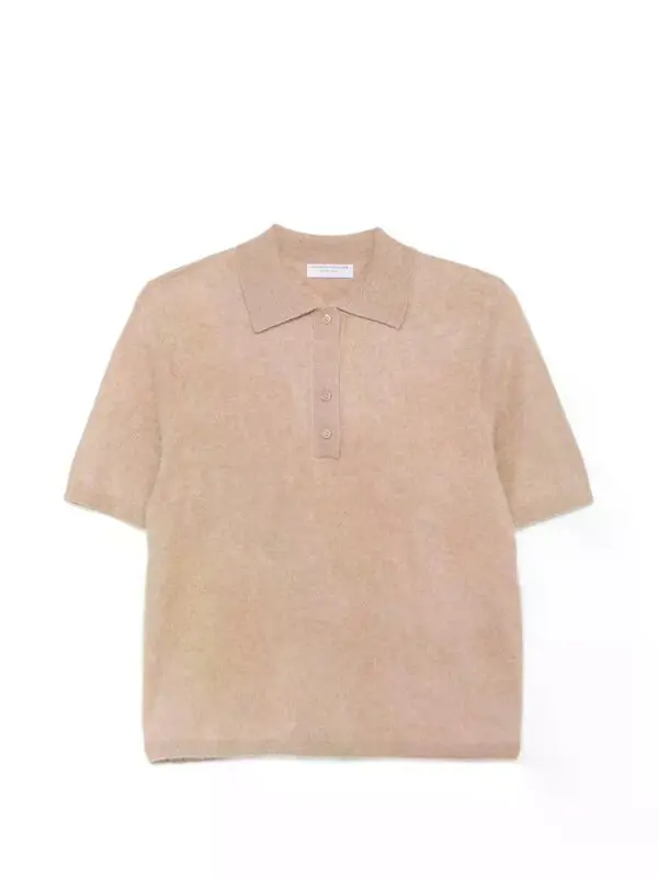 Majestic Filatures Short-sleeve Polo Shirt - Neutrals