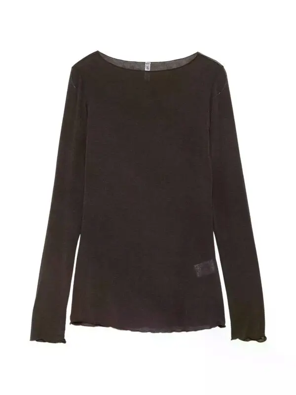 DANIELE FIESOLI Boat-neck Long-sleeve Sweater