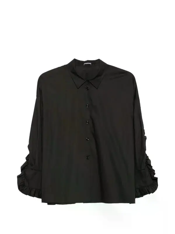 SUSANNE BOMMER Ruffled Long-sleeve Blouse