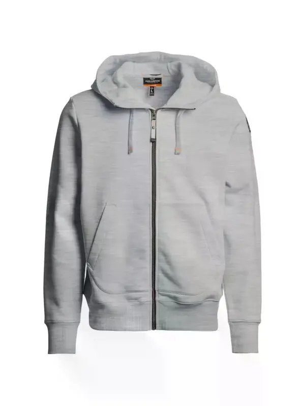 PARAJUMPERS Logo-patch Zip-up Hoodie