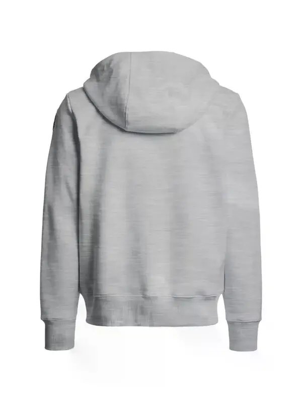 PARAJUMPERS Logo-patch Zip-up Hoodie