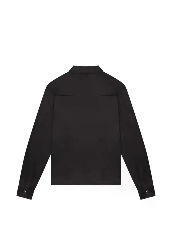 VALENZA Supima Cotton Zip-up Overshirt