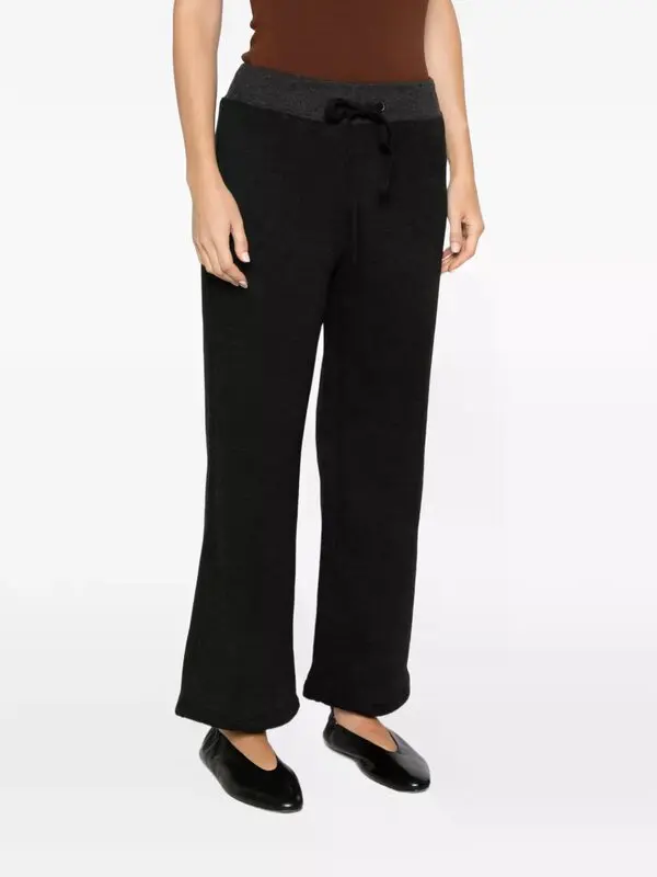 BOBI Drawstring Cropped Track Pants