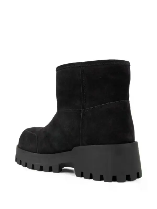 SERGIO MORETTI FIRENZE Suede Chunky-sole Ankle Boots