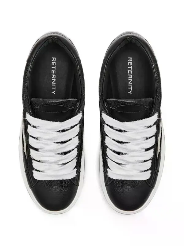 RETERNITY Le Promeneur Pebble-effect Sneakers