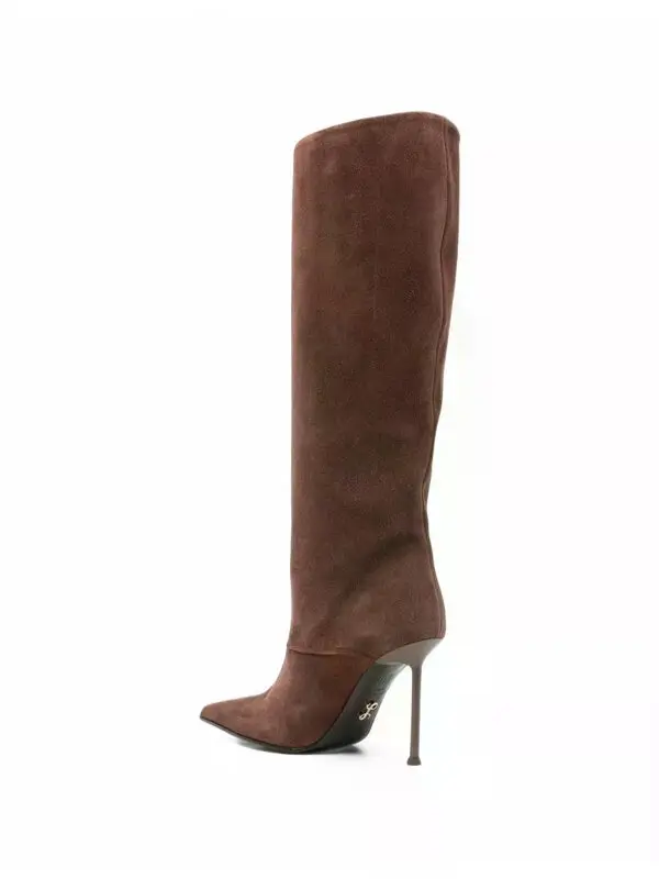 SERGIO LEVANTESI Paprika Pointed-toe Boots
