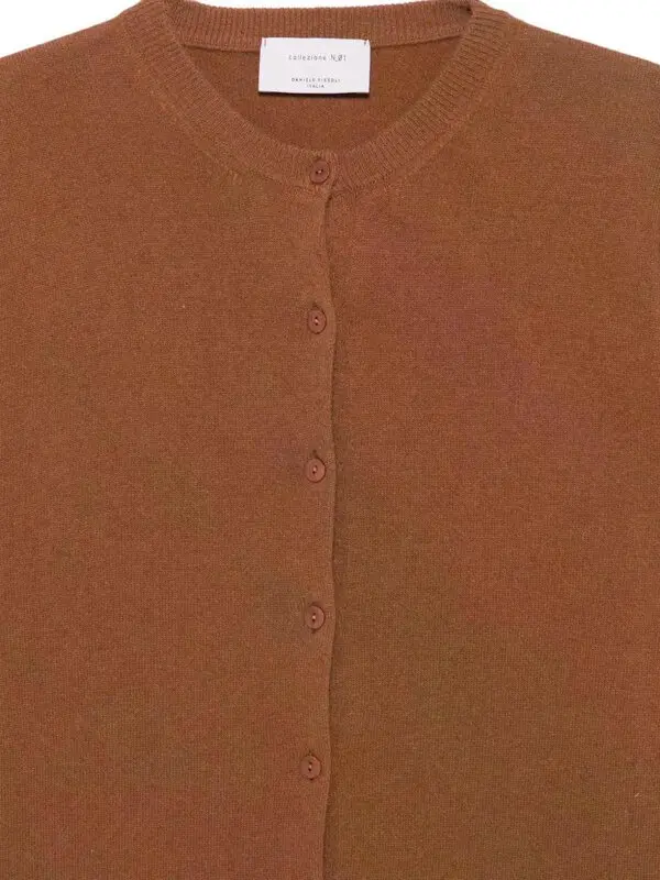 DANIELE FIESOLI Fine-knit Button-fastening Cardigan