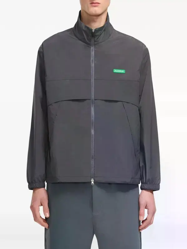 FLANEUR Logo-patch Track Jacket