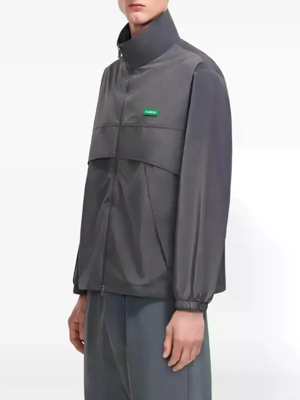 FLANEUR Logo-patch Track Jacket