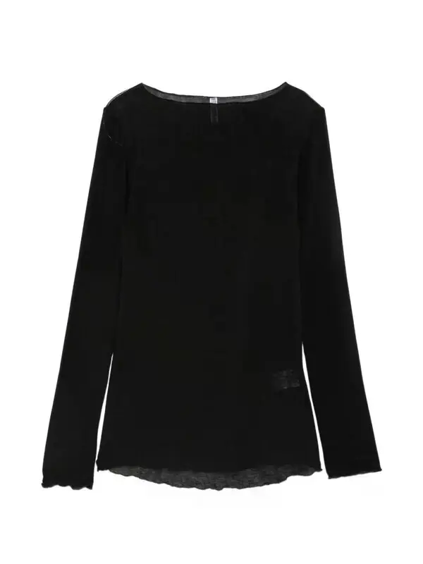 DANIELE FIESOLI Boat-neck Long-sleeve Sweater