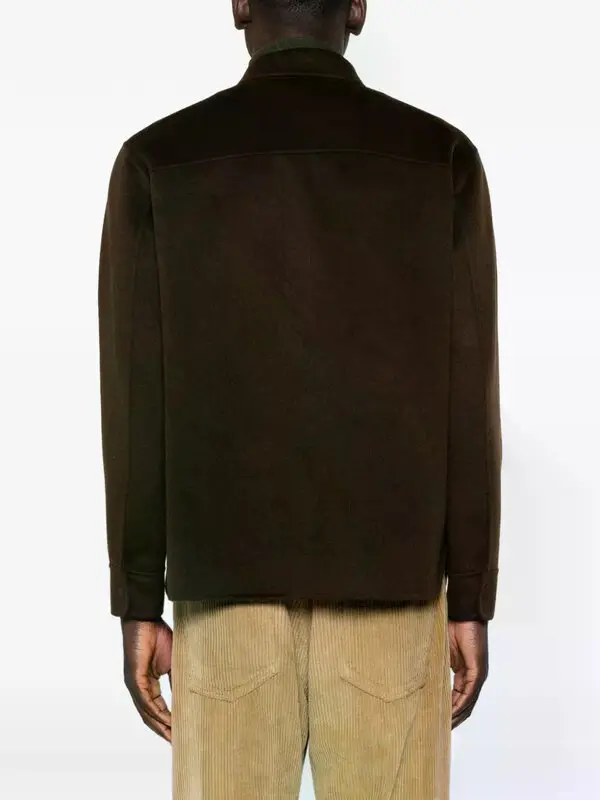 Aspesi Wool-felt Shirt Jacket