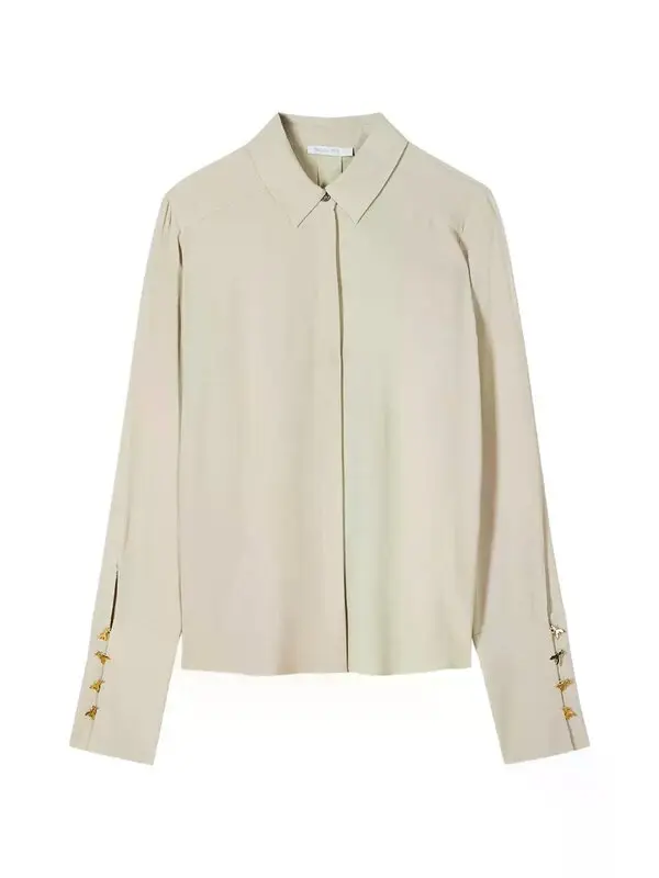 Patrizia Pepe Button-embellished Shirt
