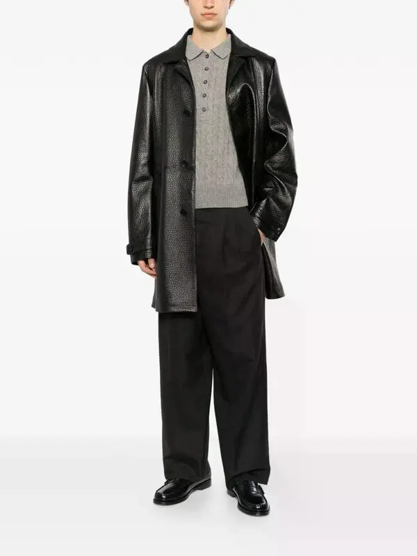 AMI Paris Striped Tailored Trousers