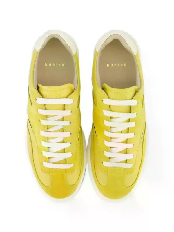 NUBIKK Ray Owen Leather Low-top Sneakers