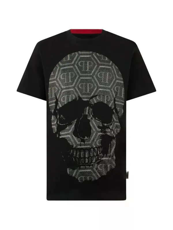 Philipp Plein Skull-monogram T-shirt
