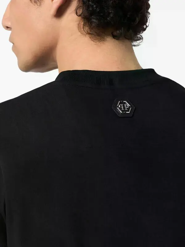 Philipp Plein Skull-monogram T-shirt