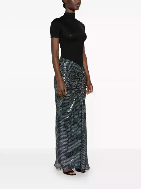 Christopher Esber Sequin-embellished Ruched Gown