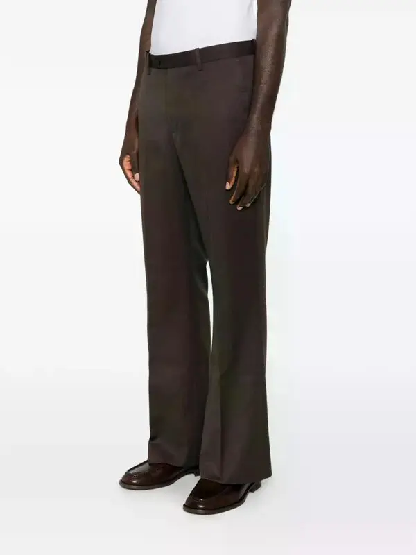 TONYWACK Pressed-crease Tailored Trousers