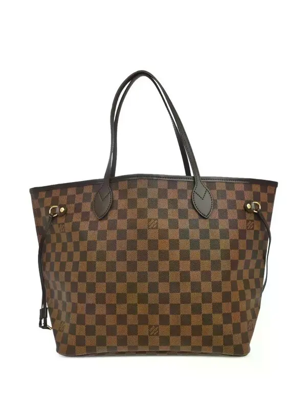 LOUIS VUITTON 2012 Mm Neverfull Tote Bag - Brown