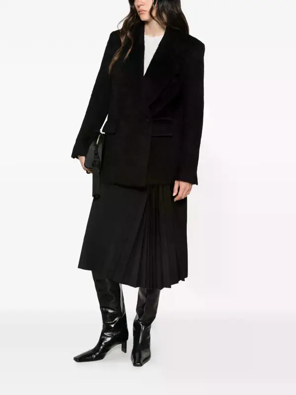 Sú Notched-lapels Single-breasted Blazer