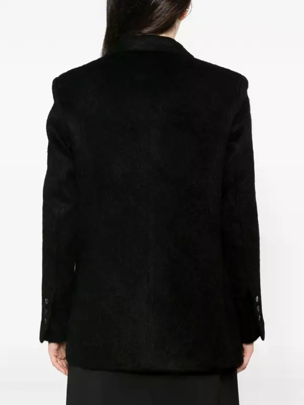 Sú Notched-lapels Single-breasted Blazer