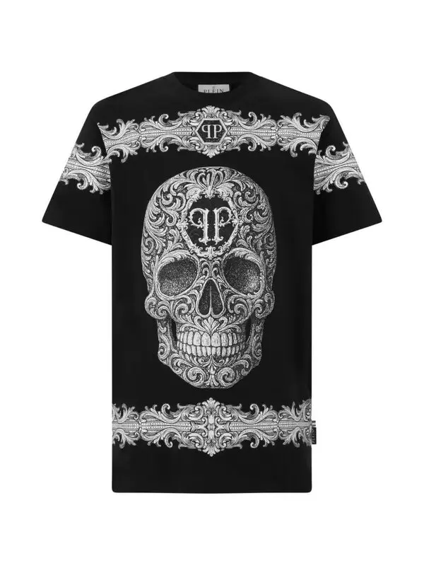 Philipp Plein Baroque-skull T-shirt