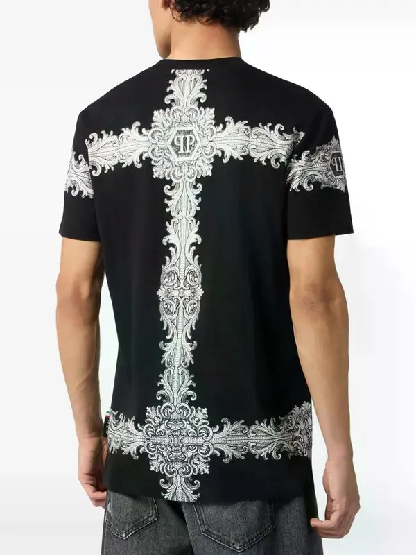Philipp Plein Baroque-skull T-shirt