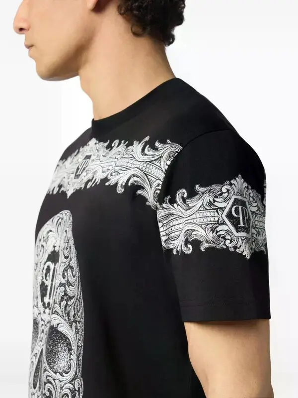 Philipp Plein Baroque-skull T-shirt