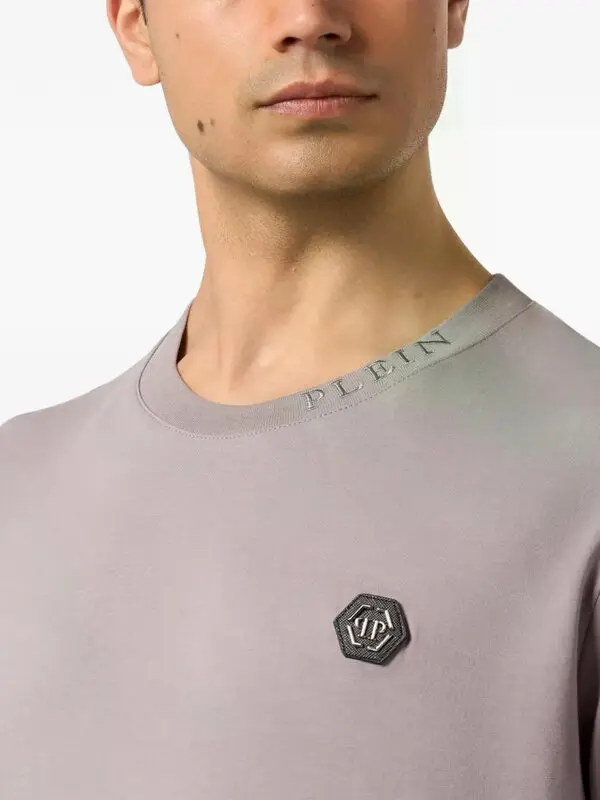 Philipp Plein Logo-plaque T-shirt