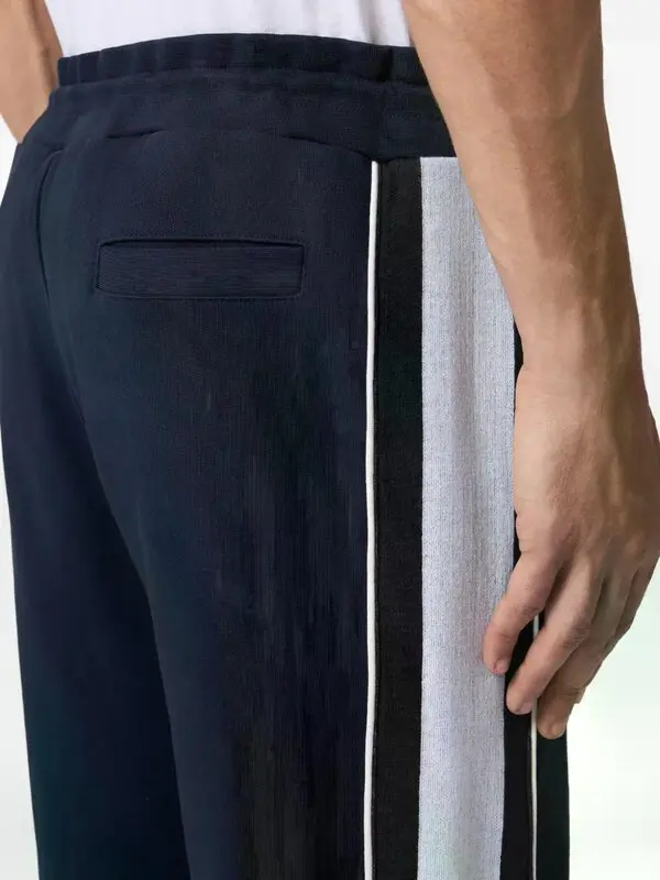 Philipp Plein Logo-stripe Track Pants - Blue