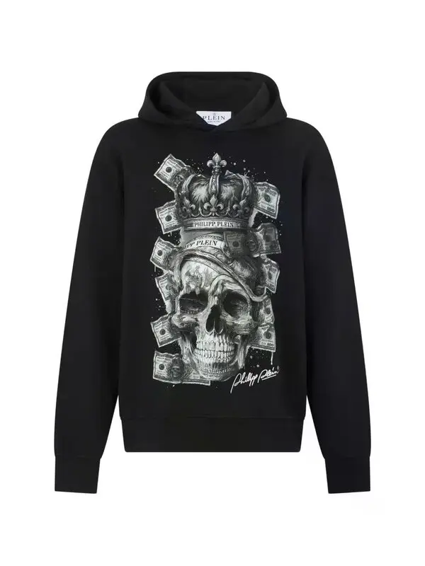 Philipp Plein Skull Dollar Hoodie