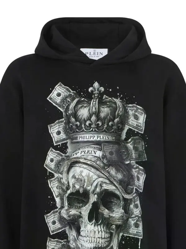 Philipp Plein Skull Dollar Hoodie