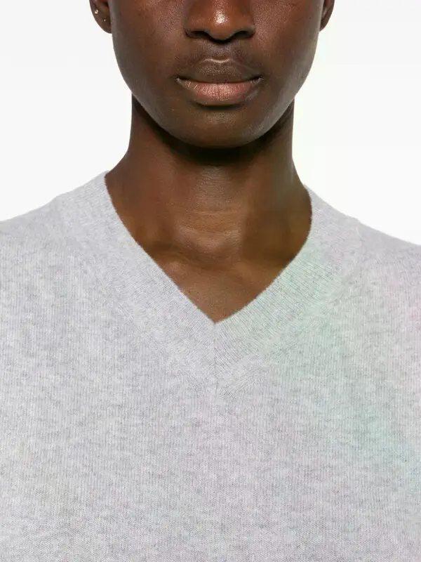 DANIELE FIESOLI V-neck Cashmere Sweater