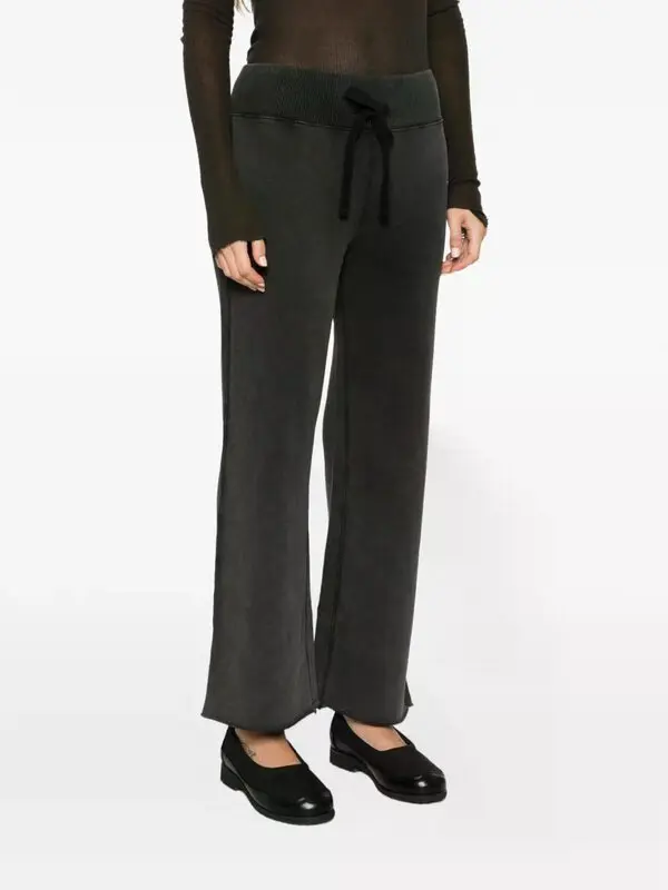BOBI Cotton Cropped Track Pants