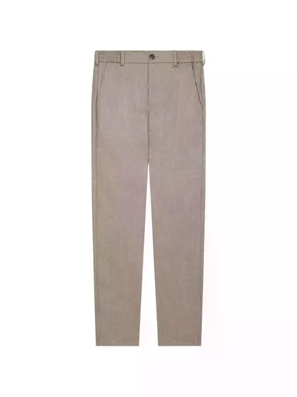VALENZA Flannel Stretch Tapered Trousers