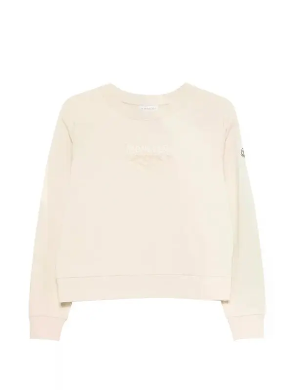 Moncler Logo-embroidered Raglan-sleeve Sweatshirt