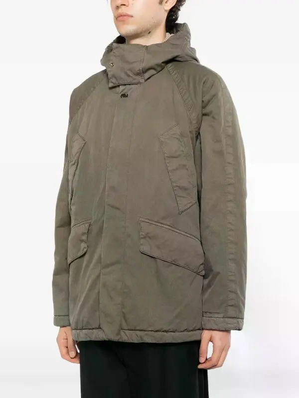 MASSIMO OSTI STUDIO Logo-patch Military Jacket