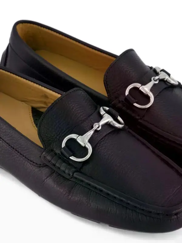 ATELIER VERDI Massimo Horsebit Leather Loafers