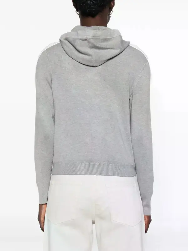 Elisabetta Franchi Logo-print Side-stripe Hoodie