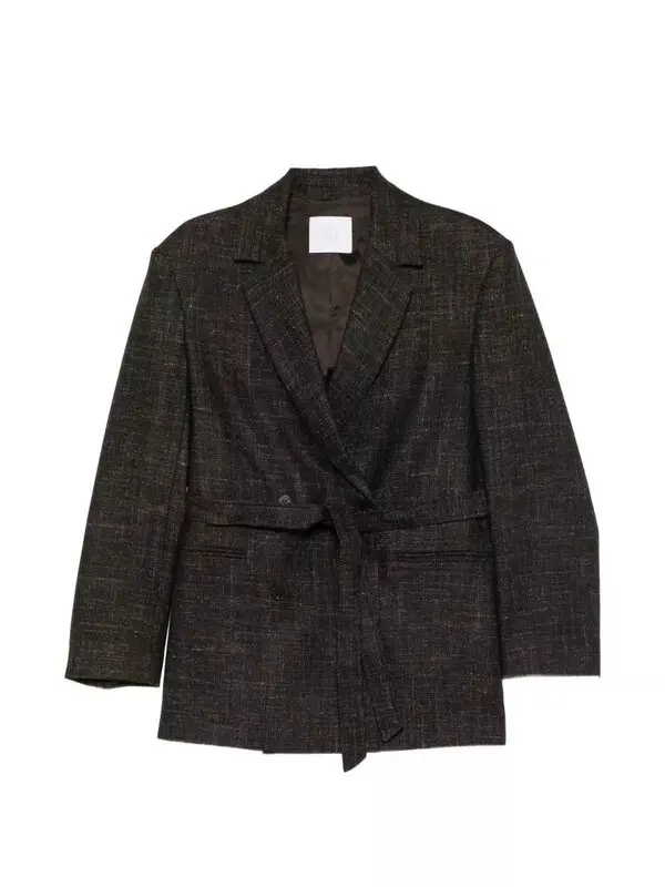 Sú Belted Double-breasted Blazer